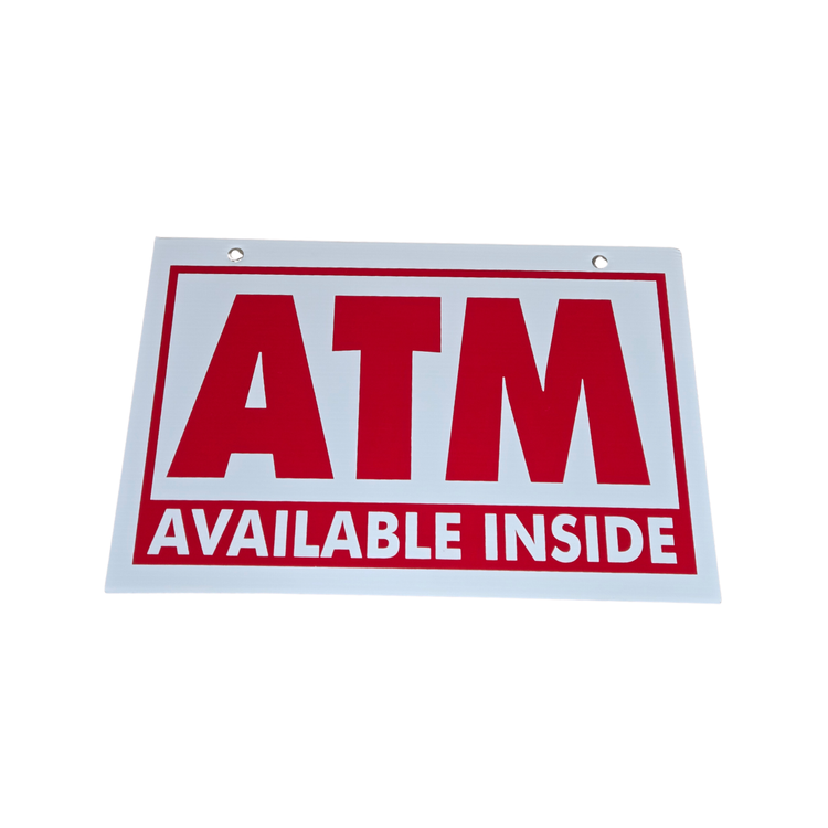 ATM Signs & LED ATM Signage | ATMTrader