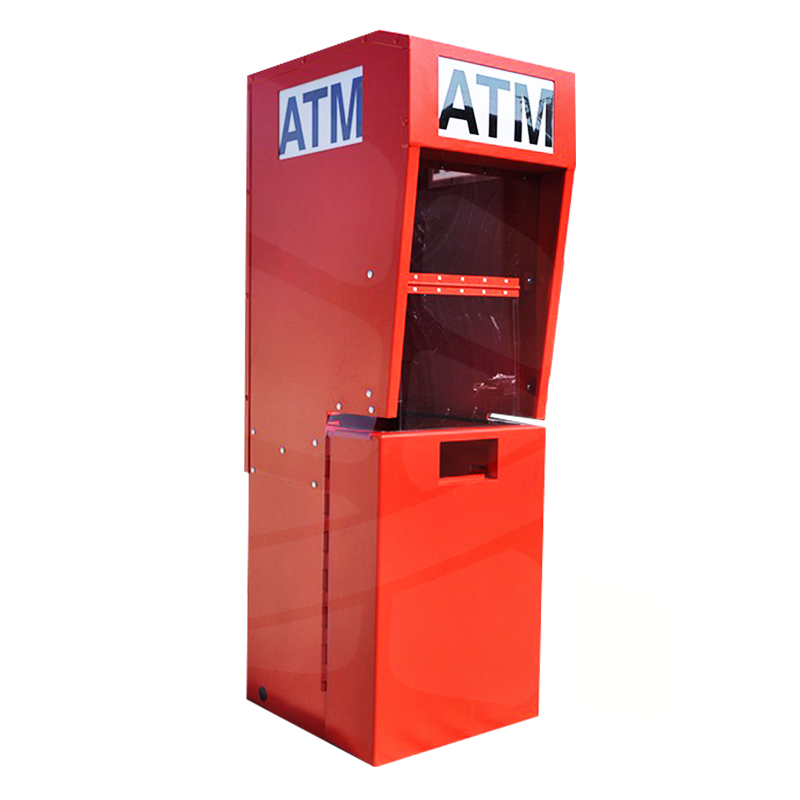 Outdoor ATM Kiosk with Lighted Topper – ATMTrader