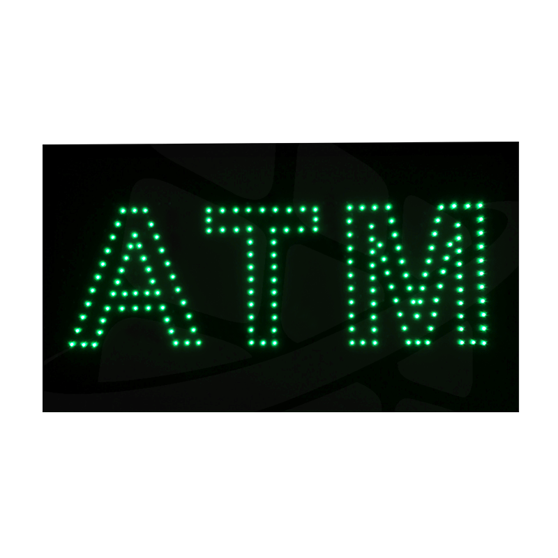 ATM Signs & LED ATM Signage | ATMTrader